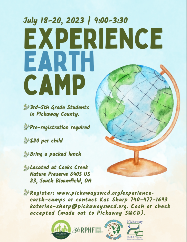Experience Earth Camp | Pickaway County Park District